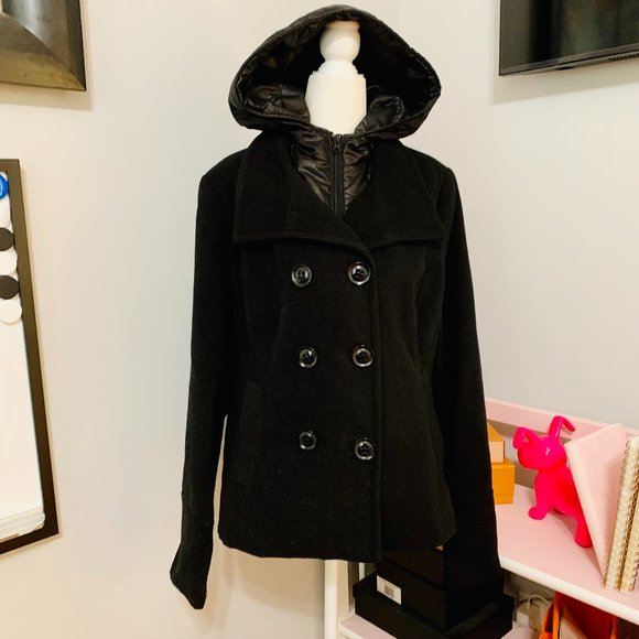 Maralyn & Me | Jackets & Coats | Maralyn And Me Short Pea Coat With ...